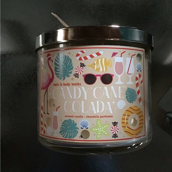 Bath & Body Works | Accents | Bath Bodyworks 3 Wick Candle Scent Candy ...